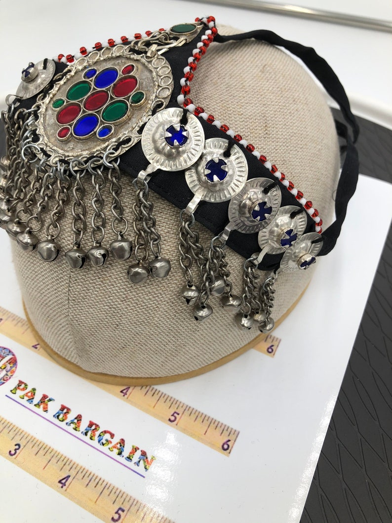 Afghan Kuchi Headpiece: Tribal Hair Jewelry With Bells - Etsy