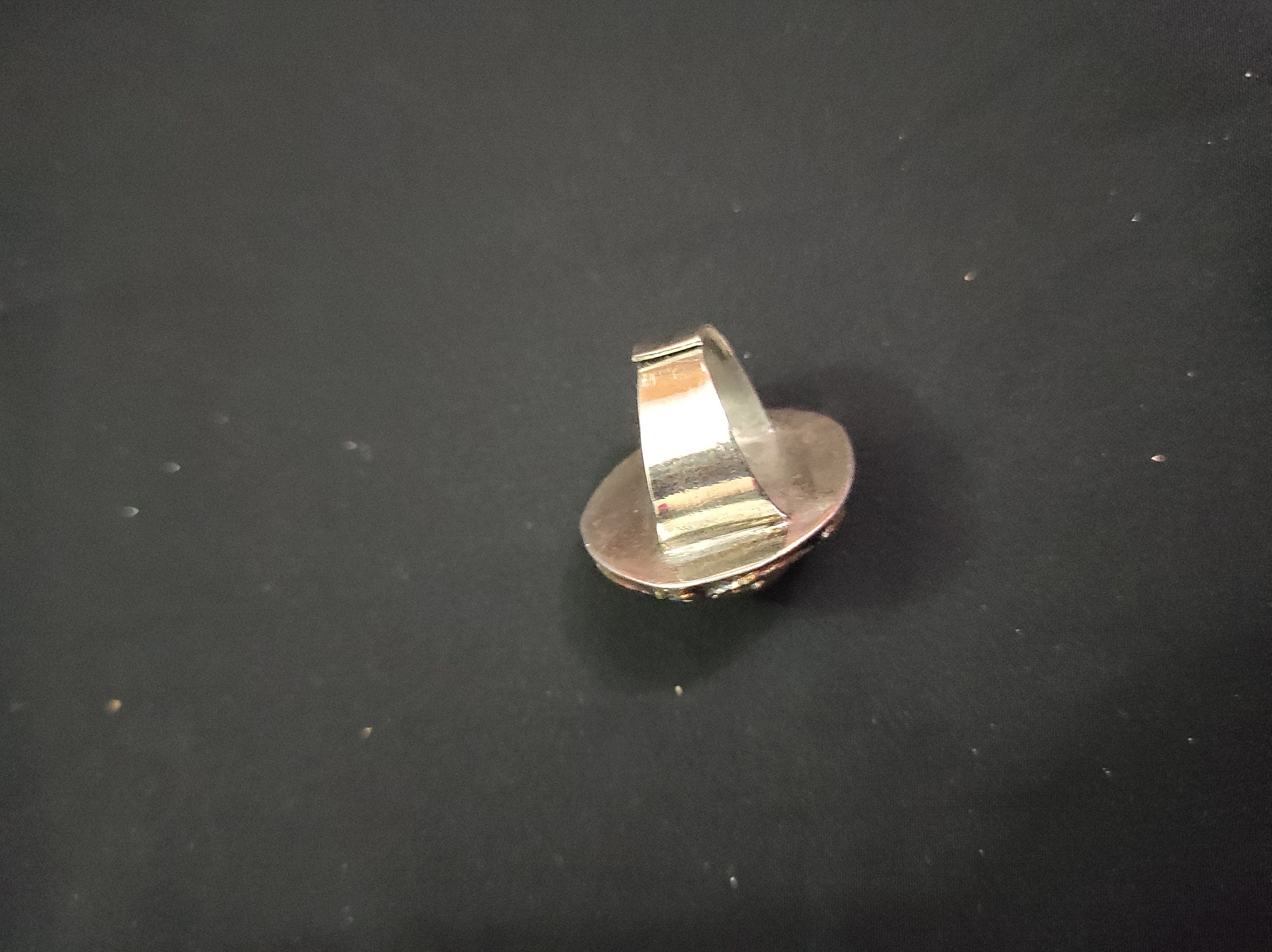 Massive Kuchi Ring With Stone Stone Ring Tribal Ethnic Ring | Etsy