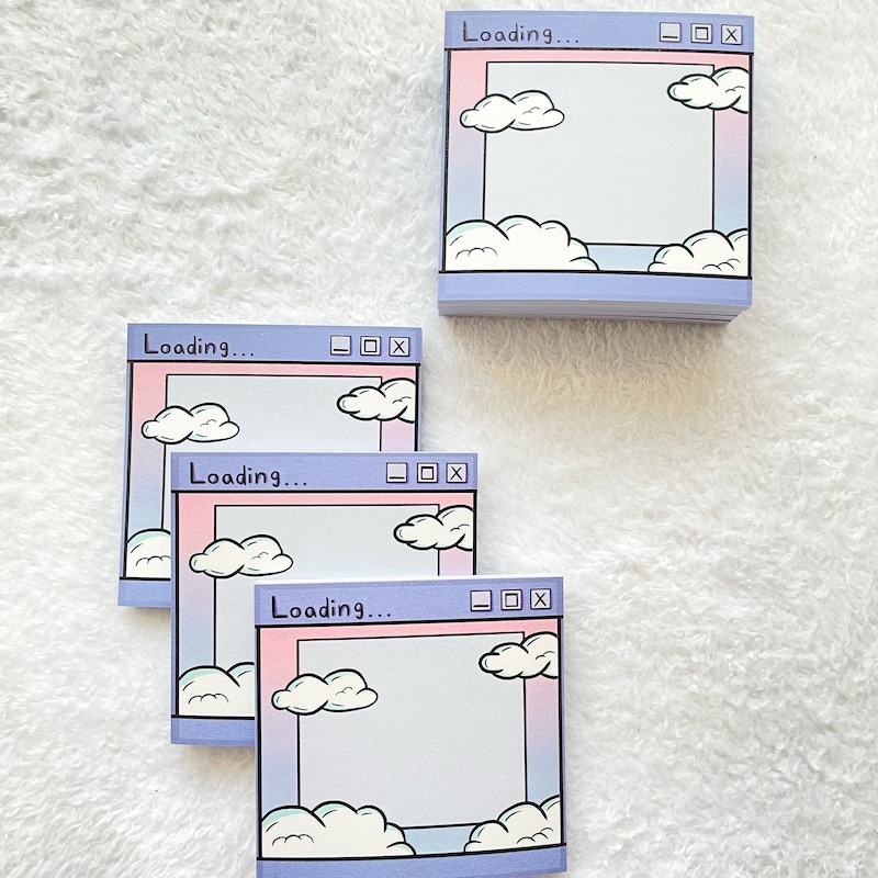 Cartoon Post It Notes - Etsy