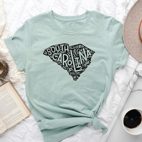 South Carolina Shirt - Etsy