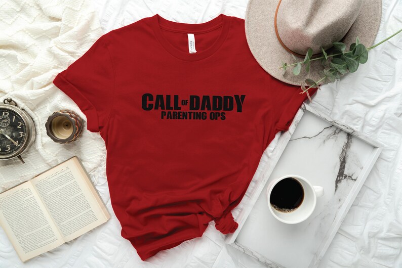 Call of Daddy Shirt Gamer Dad Shirt Gamer Daddy Gift - Etsy