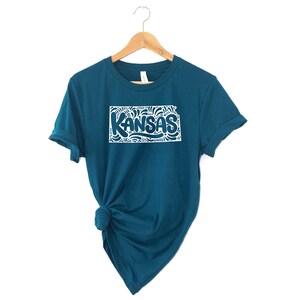 Kansas Shirt Kansan's Shirt Kansas Souvenir Gift From - Etsy