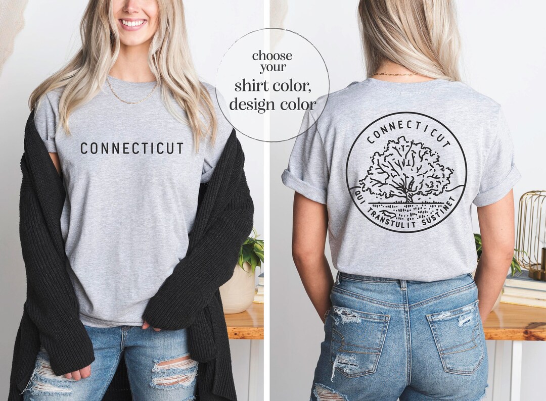 Connecticut Shirt, Connecticut Souvenir, Connecticut Trip, Connecticut ...