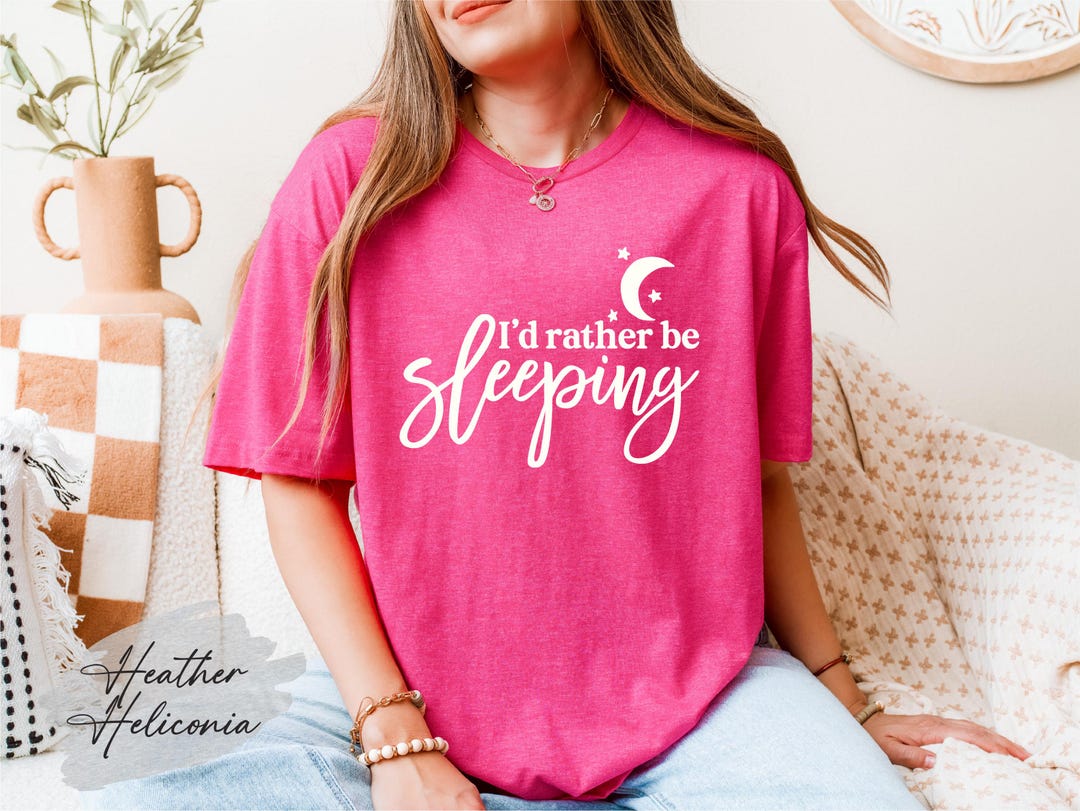 I'd Rather Be Sleeping Shirt - Napper Tee - Etsy