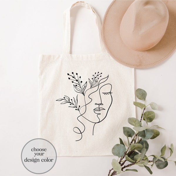 Tote Bag Line Drawing - Etsy