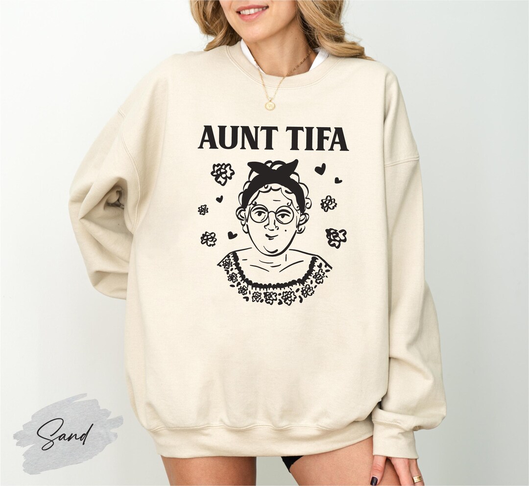 Aunt Tifa Sweatshirt, No Kings Sweatshirt, Antifascist Sweatshirt ...