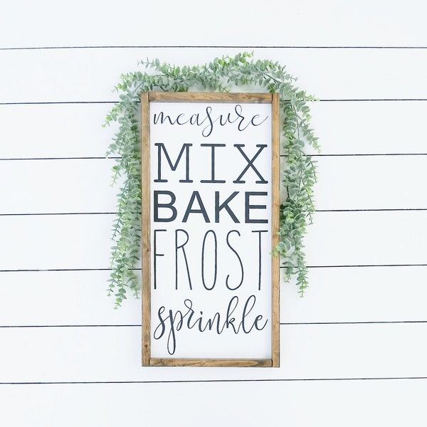 Bake Sign - Etsy