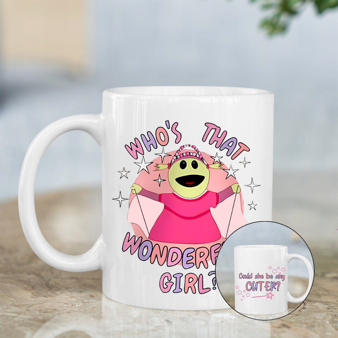 Whos That Wonderful Girl Mona Nanalan Mug Valentines Day Mug Nanalan