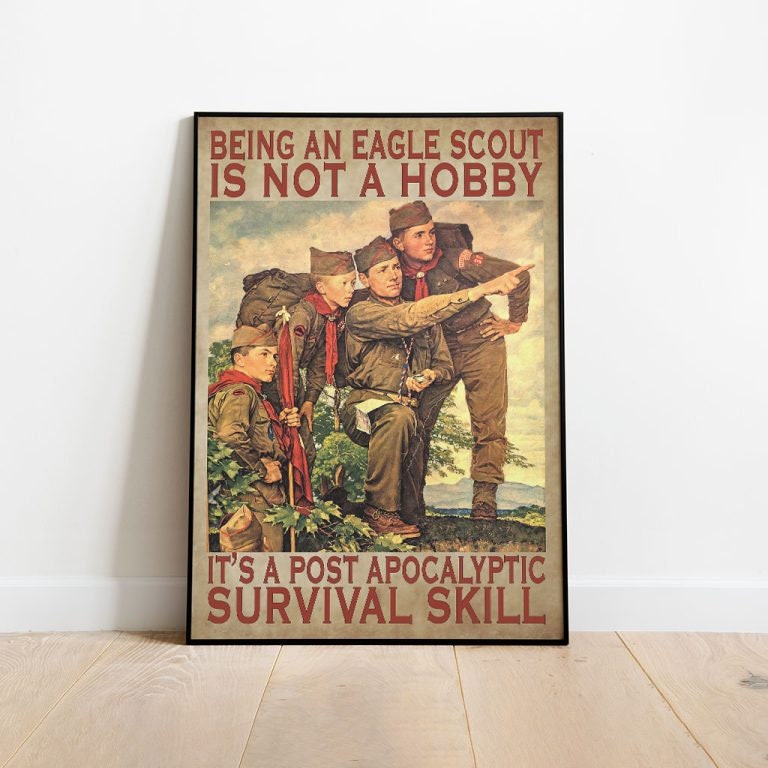 Being an Eagle Scout is Not a Hobby Poster, Eagle Scout Gift, Court of ...