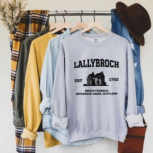 Lallybroch T-shirt Sweatshirt Hoodie, Outlander Gifts, Outlander Shirt ...
