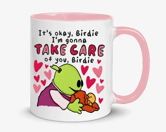 Nanalan It's Okay Birdy Mug - Etsy