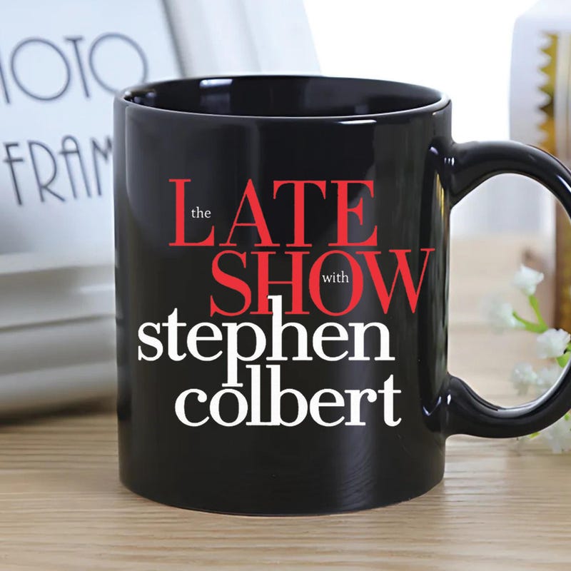 The Late Show With Stephen Colbert Merchandise - Etsy