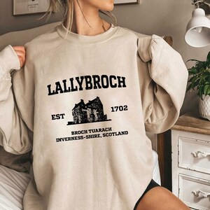 Lallybroch T-shirt Sweatshirt Hoodie, Outlander Gifts, Outlander Shirt ...