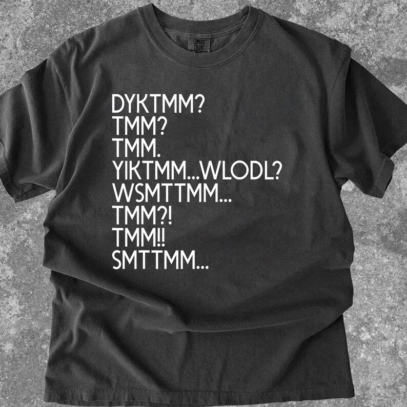 Do You Know the Muffin Man DYKTMM Shirt - Etsy