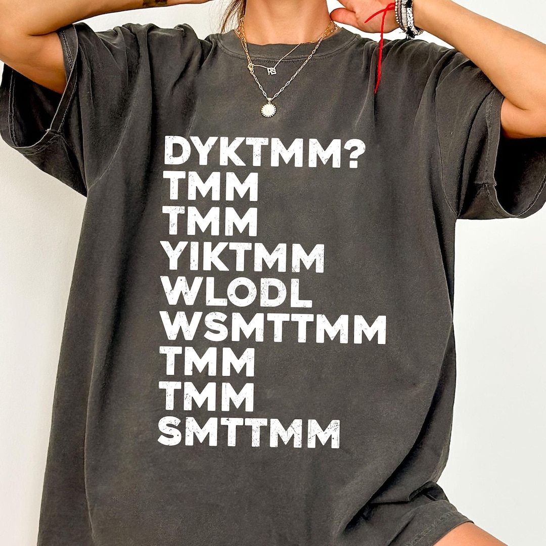 DYKTMM? Muffin Man Acronym Shirt, Nostalgic Funny Quote Tee, Internet ...