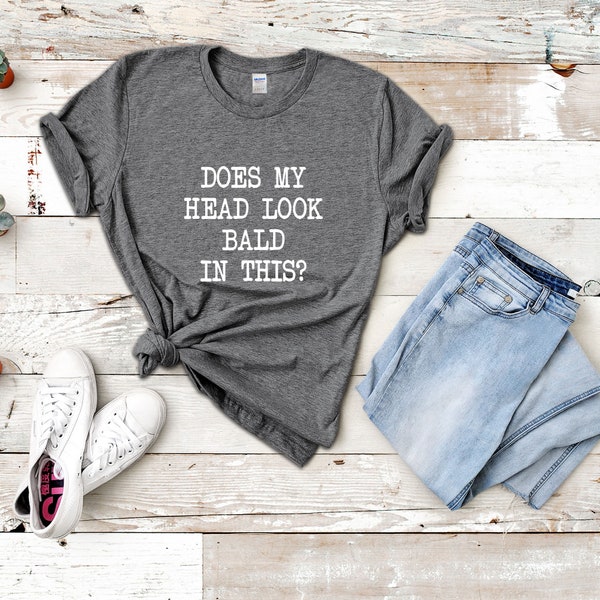 Funny Bald Mens Tshirt - Etsy