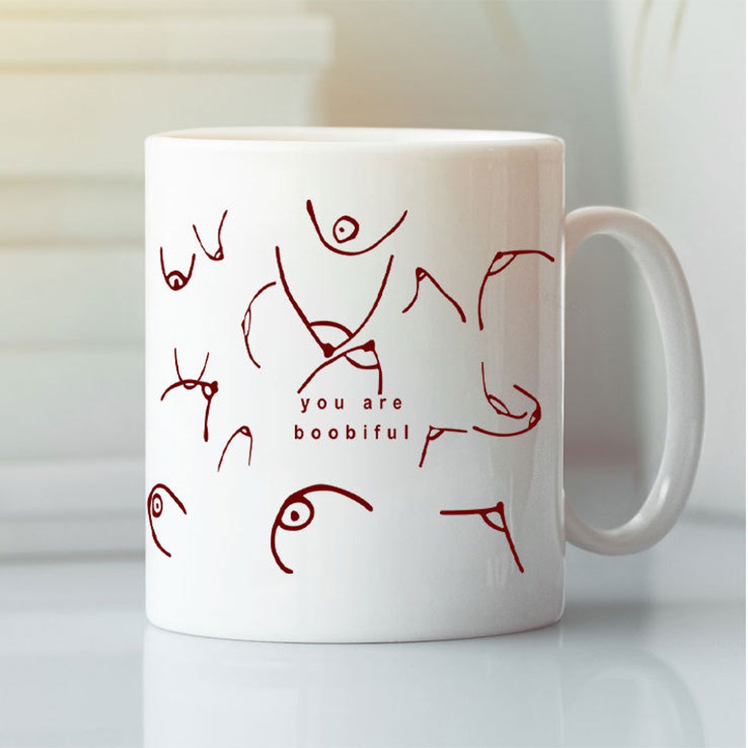 Nina Dobrev You Are Boobiful Mug - Etsy
