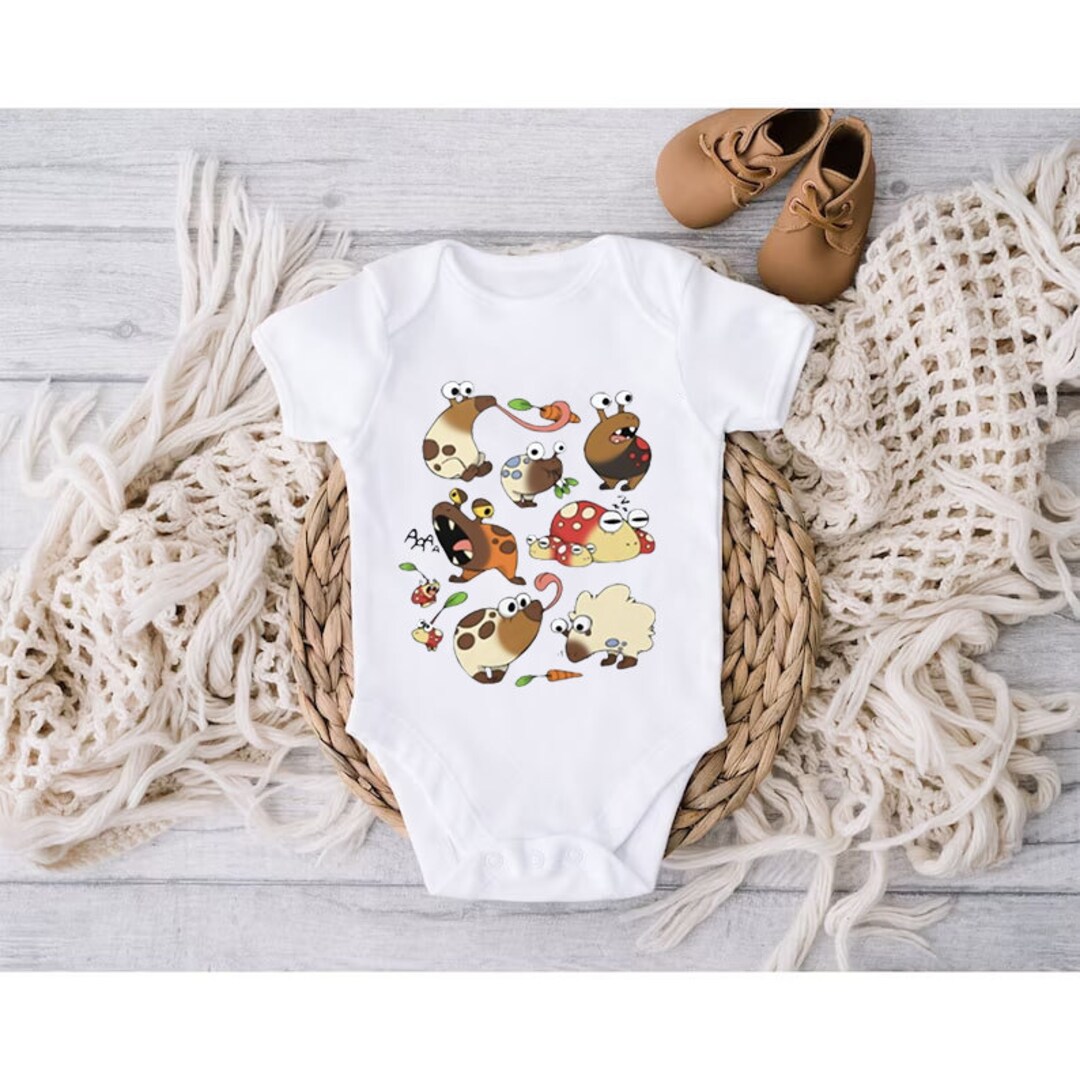 Pikmin Baby Announcement Bodysuit Pikmin Infant Bodysuit - Etsy