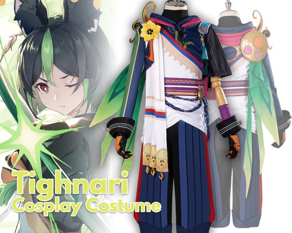 Tighnari Genshin Impact Cosplay Costume Custom Size Genshin - Etsy