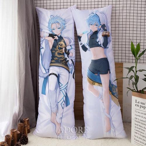 Genshin Impact-eula-dakimakura Anime Hugging Body Pillow Cover - Etsy UK