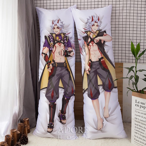 Genshin Body Pillow Itto - Etsy