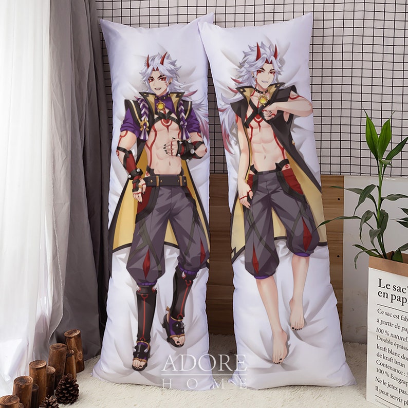 Genshin Impact Arataki Itto Dakimakura Anime Hugging Body Etsy