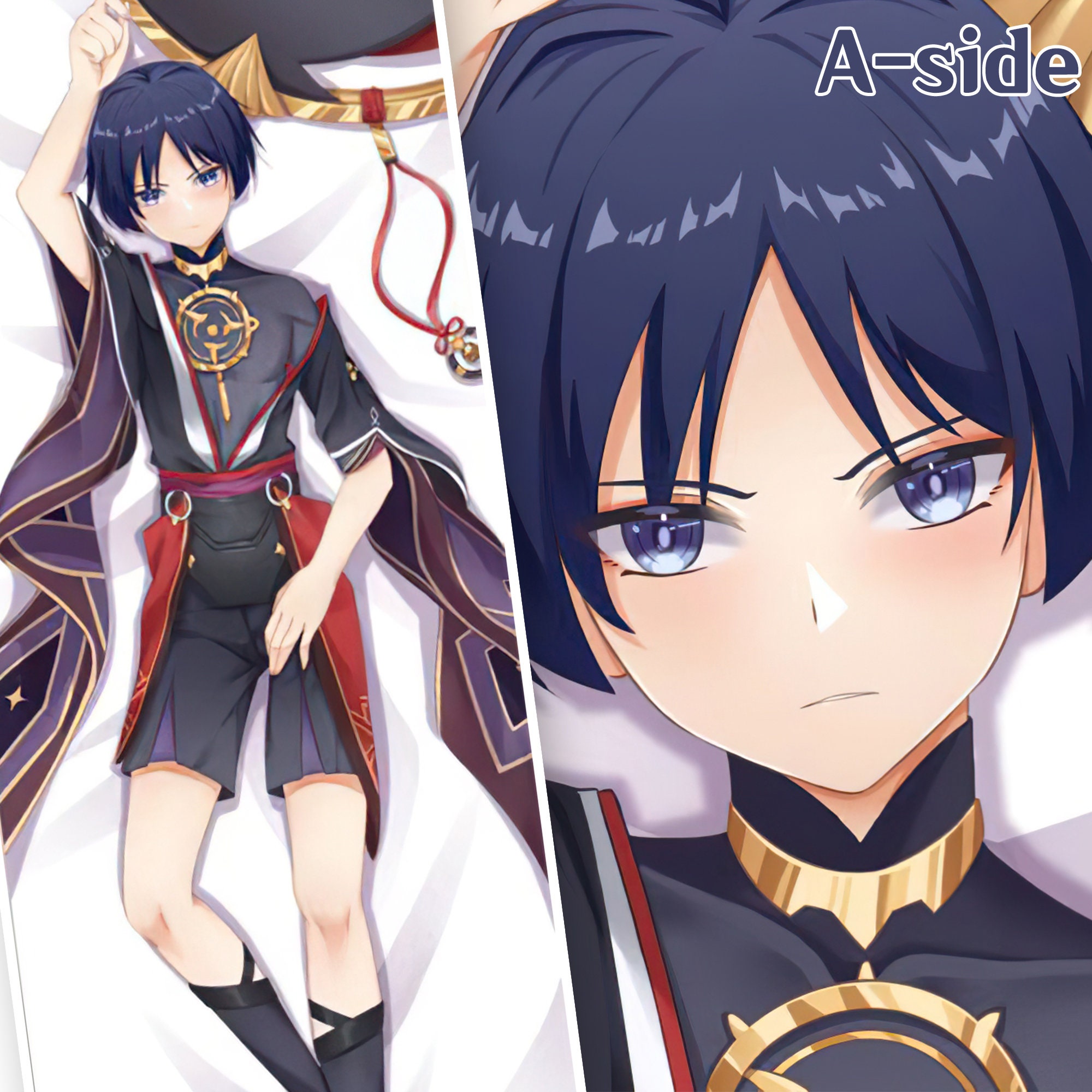 Genshin Impact-scaramouche-dakimakura Anime Hugging Body - Etsy Canada