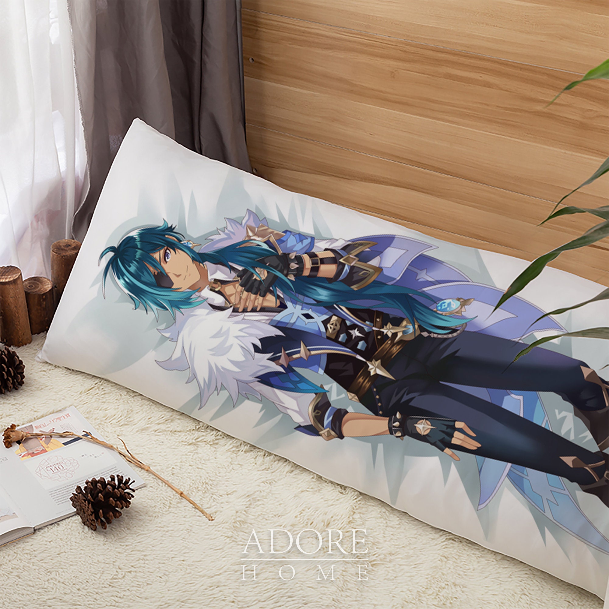 Genshin Impact Kaeya Body Pillow Cover/kaeya Dakimakura | Etsy