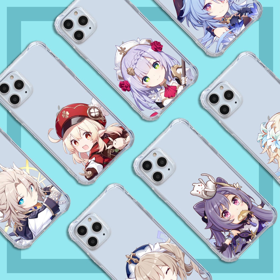 Genshin Impact Phone Case Genshin Impact Phone Cover Genshin - Etsy España