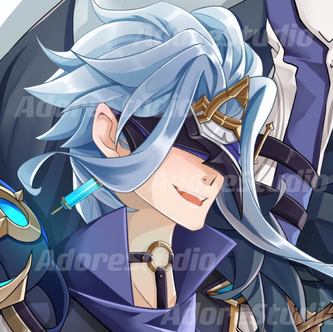 Ver.a Winter Night's Lazzo II Dottore-genshin - Etsy