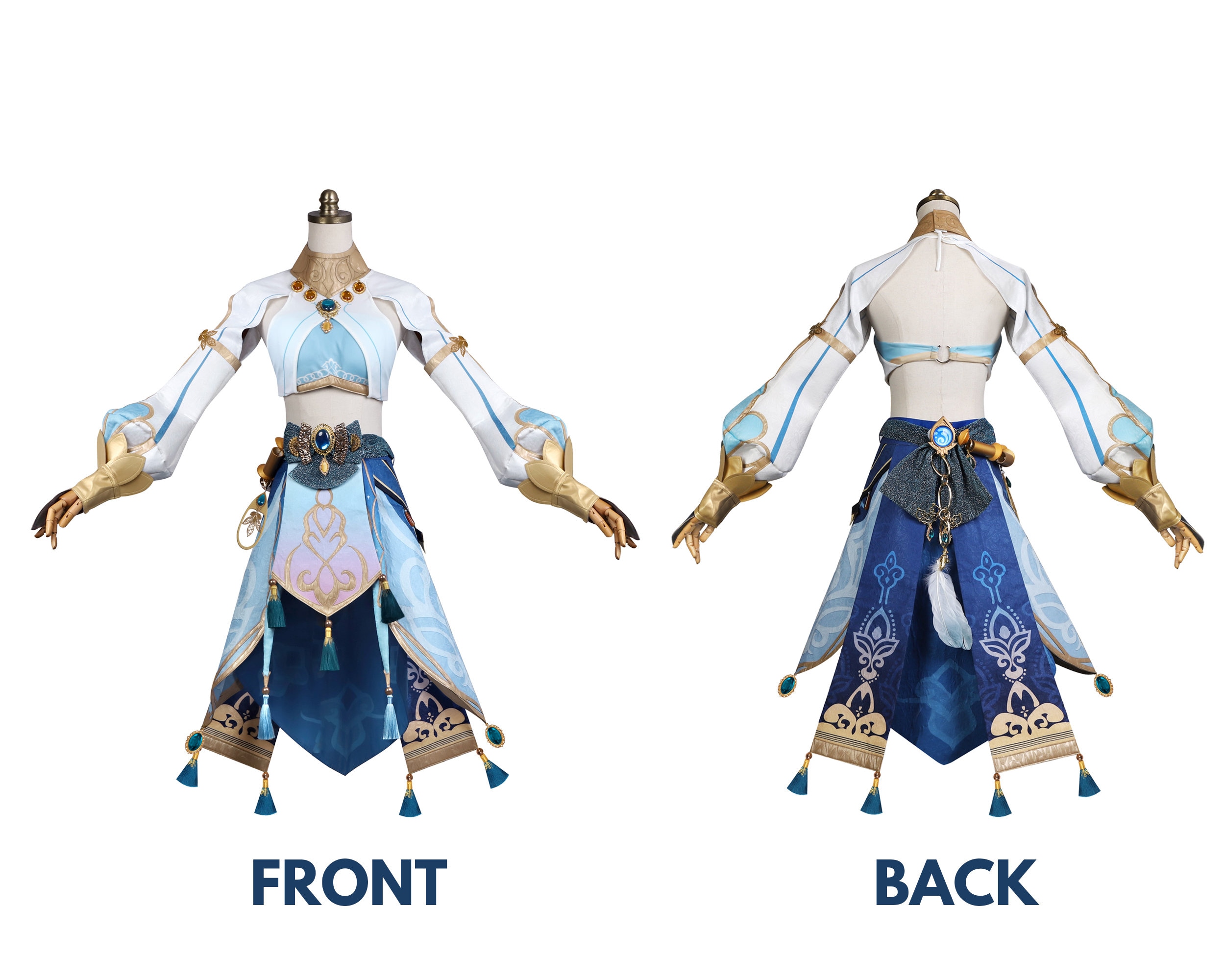 Nilou Genshin Impact Cosplay Costume Custom Size Genshin - Etsy Canada