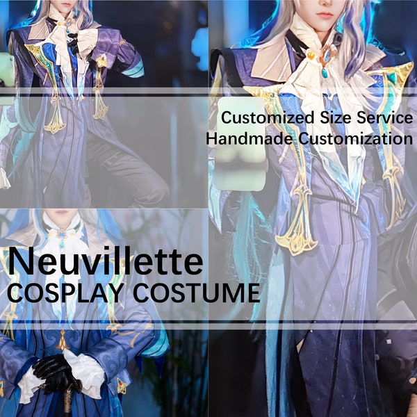 Neuvillette Cosplay - Etsy