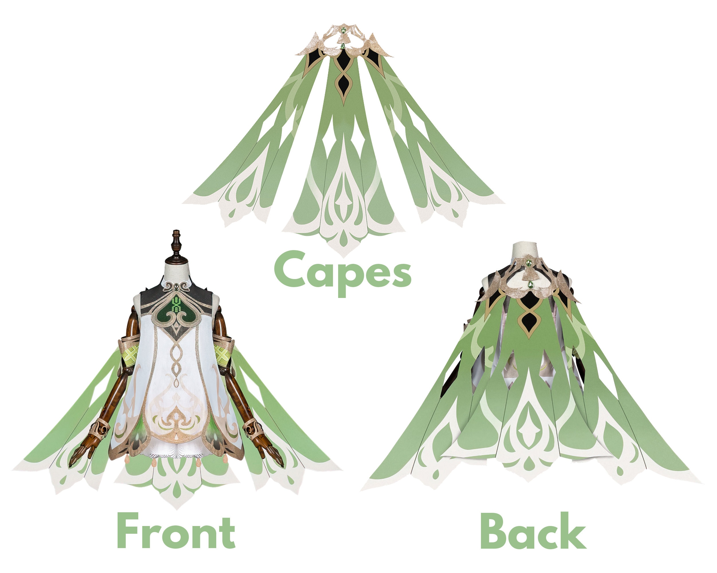 Nahida Genshin Impact Cosplay Costume Custom Size Genshin - Etsy Canada