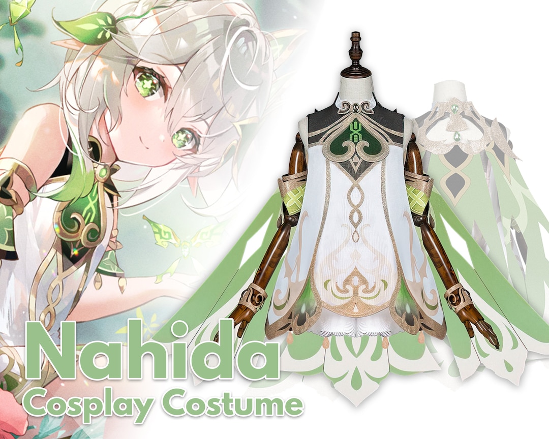 Nahida Genshin Impact Cosplay Costume Custom Size Genshin - Etsy Canada