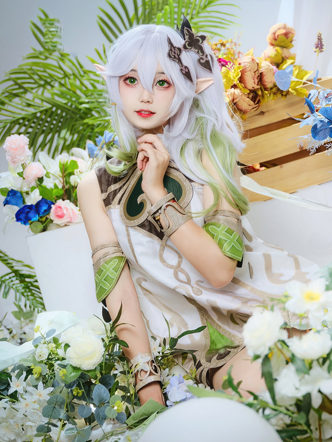 Nahida Genshin Impact Cosplay Costume Custom Size Genshin Etsy Finland