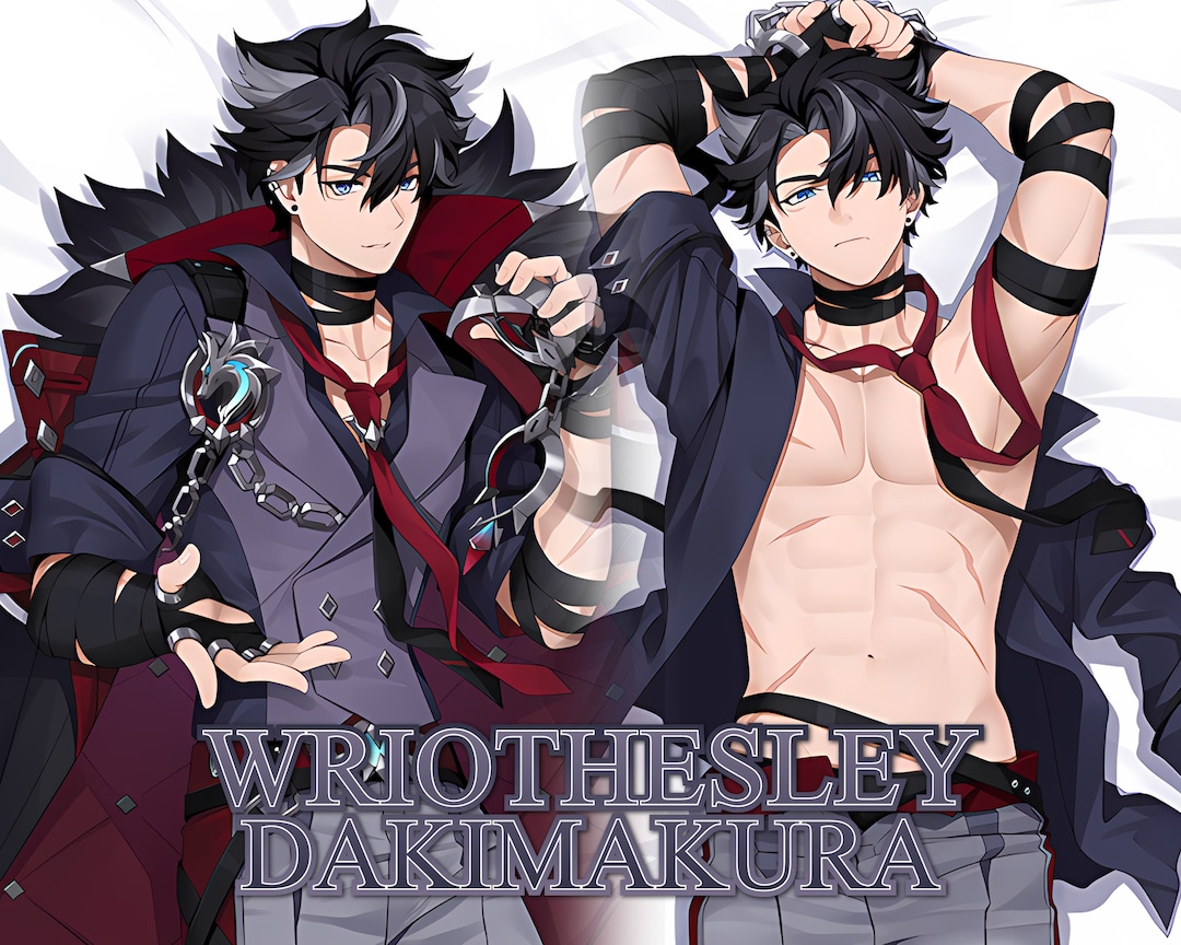 Genshin Impact-wriothesley-dakimakura Anime Hugging Body Pillow Cover ...