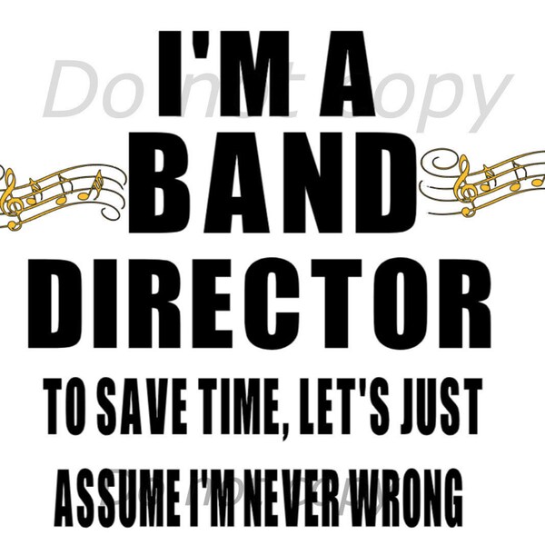 Band Director - Etsy