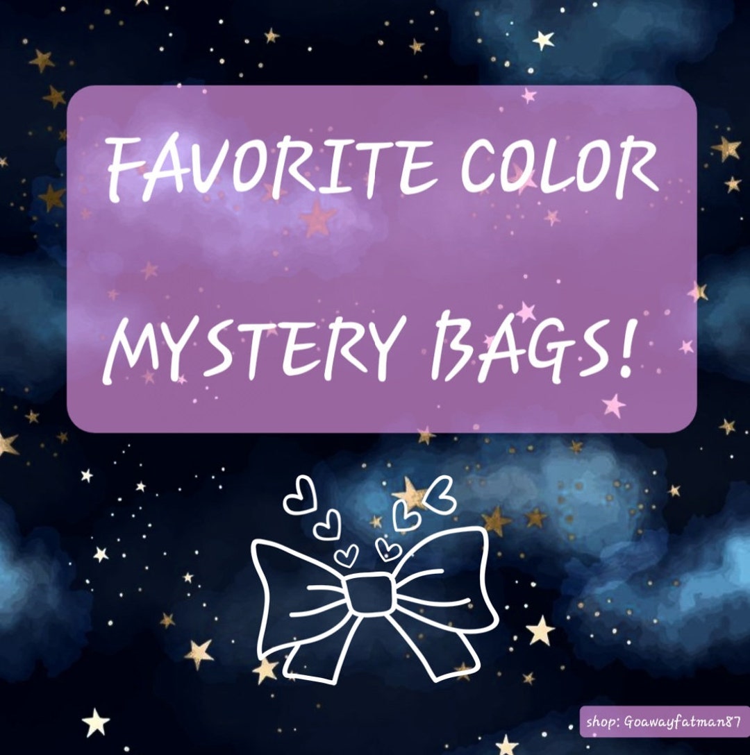 Favorite Color Mystery Box/ Mystery Bags/cute/ Trending - Etsy