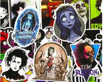 Tim Burton Sticker - Etsy