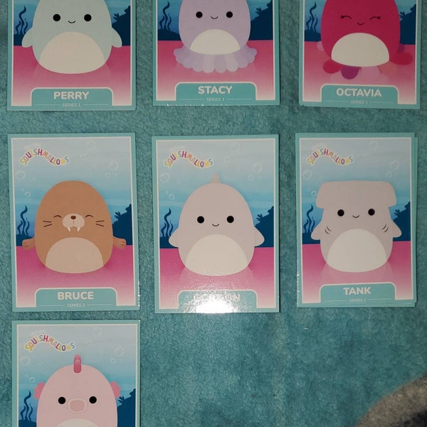 Squishmallow Trading Cards - Etsy