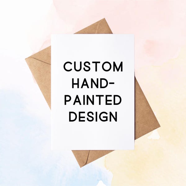 Hand Painted Cards - Etsy