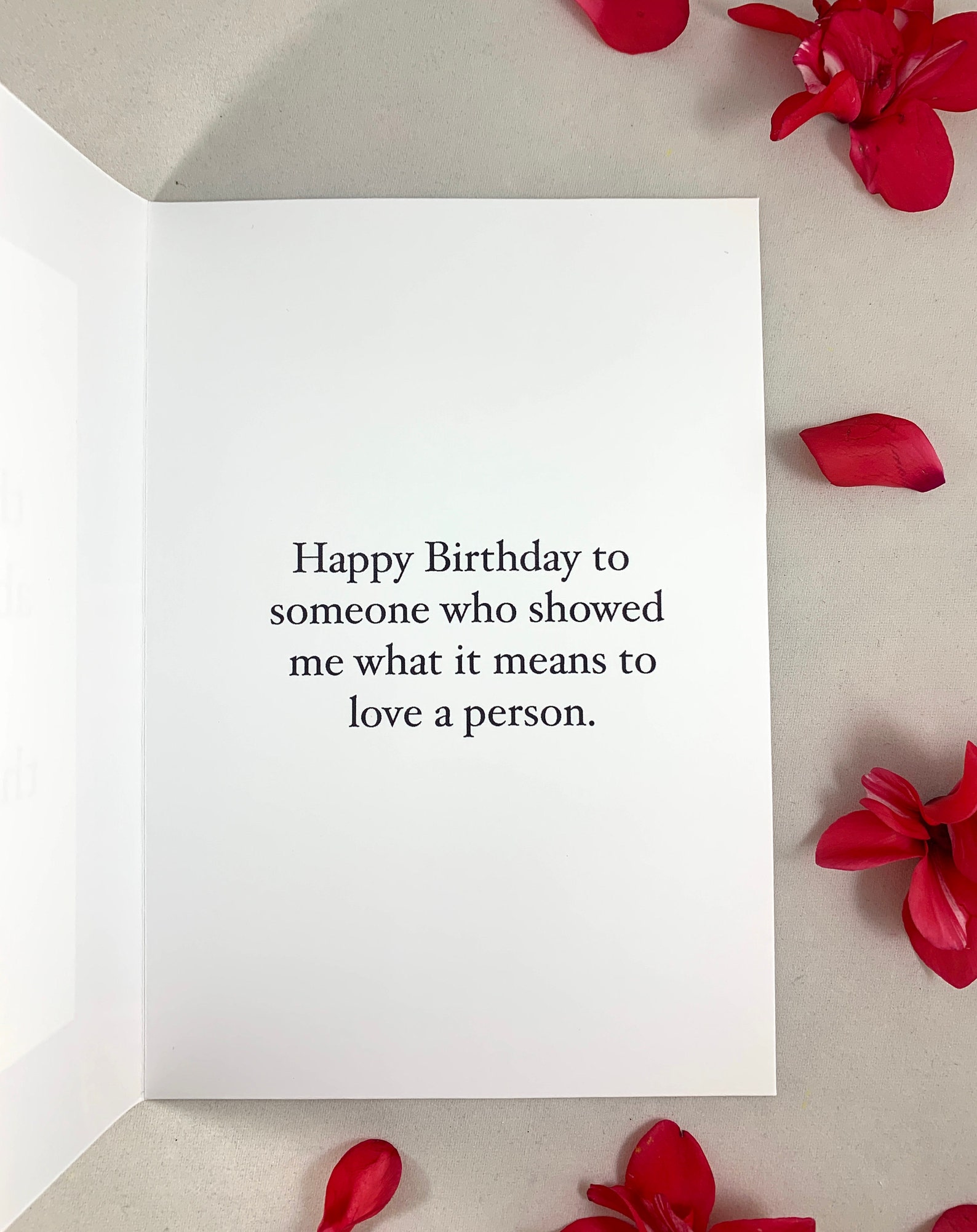 Birthday Card for Loved One Generic Birthday Card Handmade - Etsy