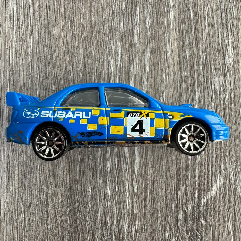 RARE Hot Wheels Subaru Impreza WRX STI 2004 World Rally Championship - Etsy