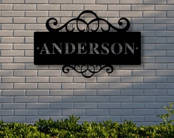 Outdoor Family Sign - Etsy