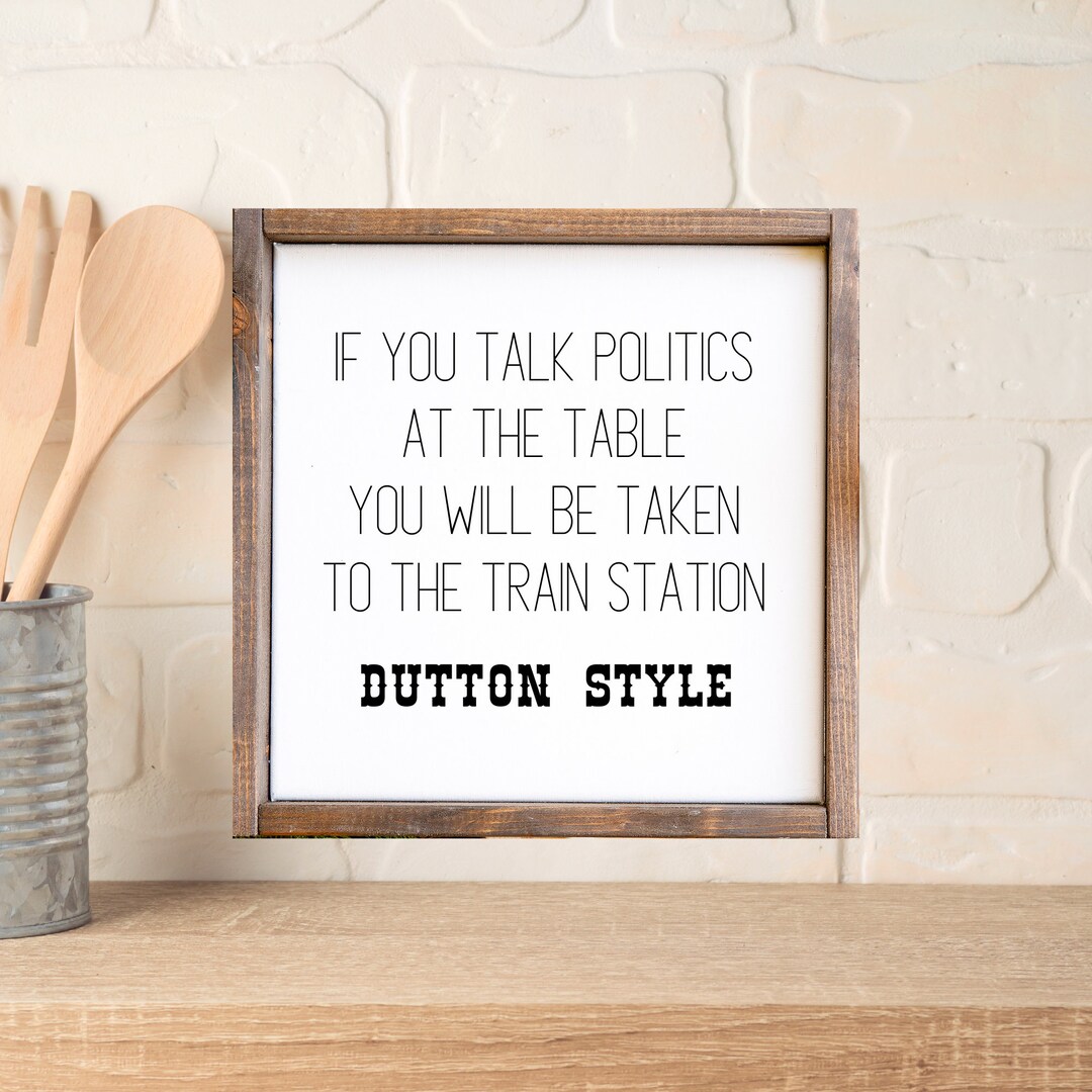 Yellowstone Themed Wood Sign Dutton Ranch Saying Funny Home - Etsy