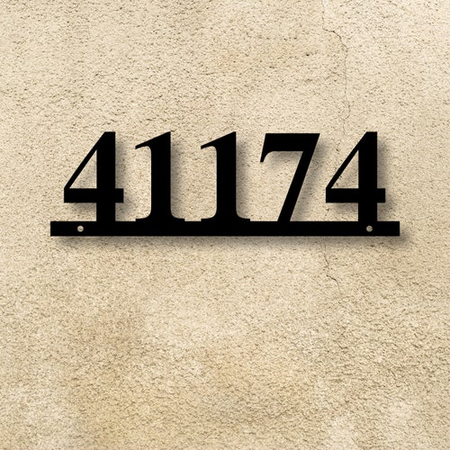 ADDRESS SIGN carved Stone House Number / Marker Plaque / - Etsy Canada