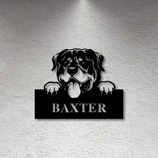 Rottweiler Sign - Etsy