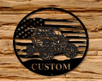 Atv Metal Sign - Etsy