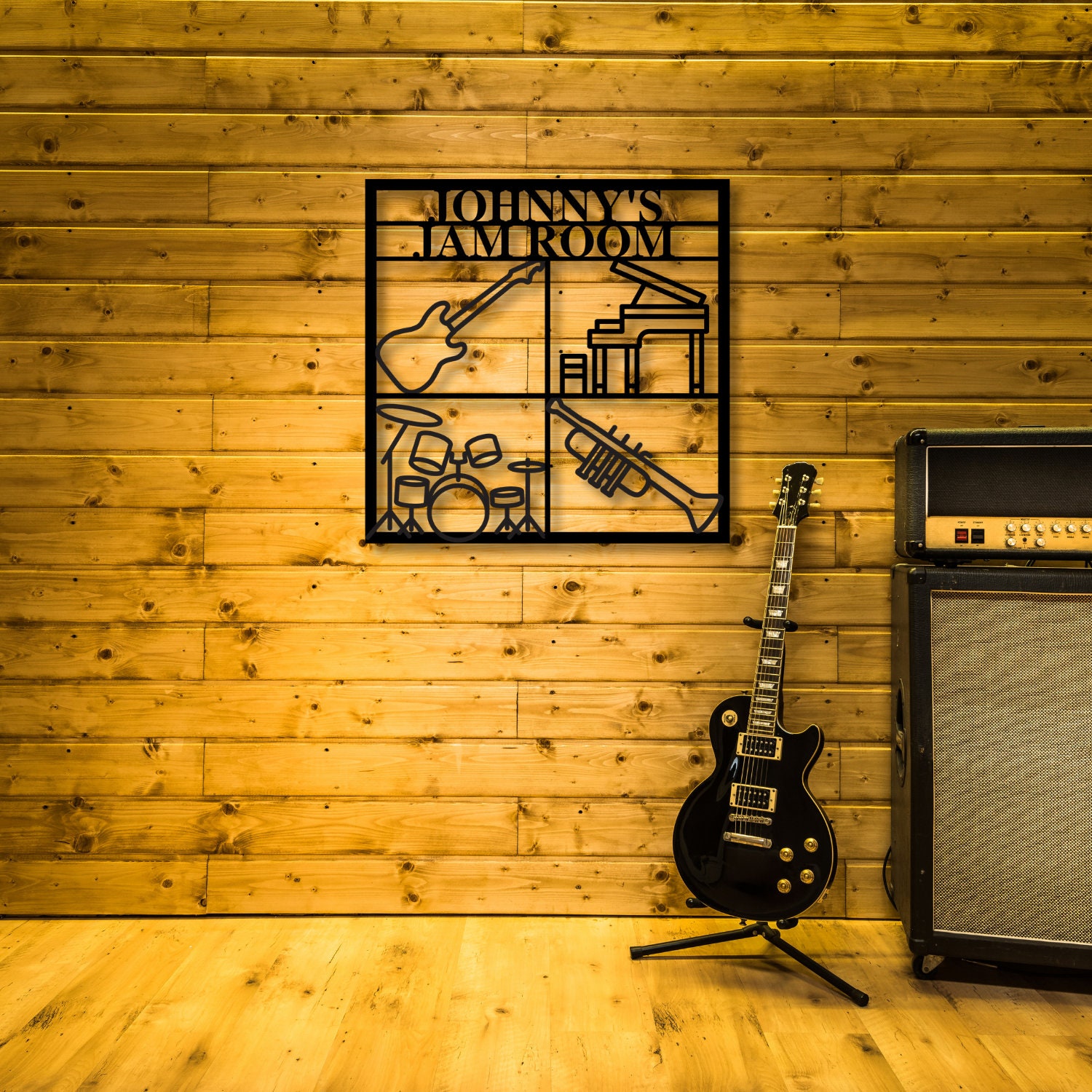 Custom Metal Music Sign Music Decor Custom Studio Sign - Etsy