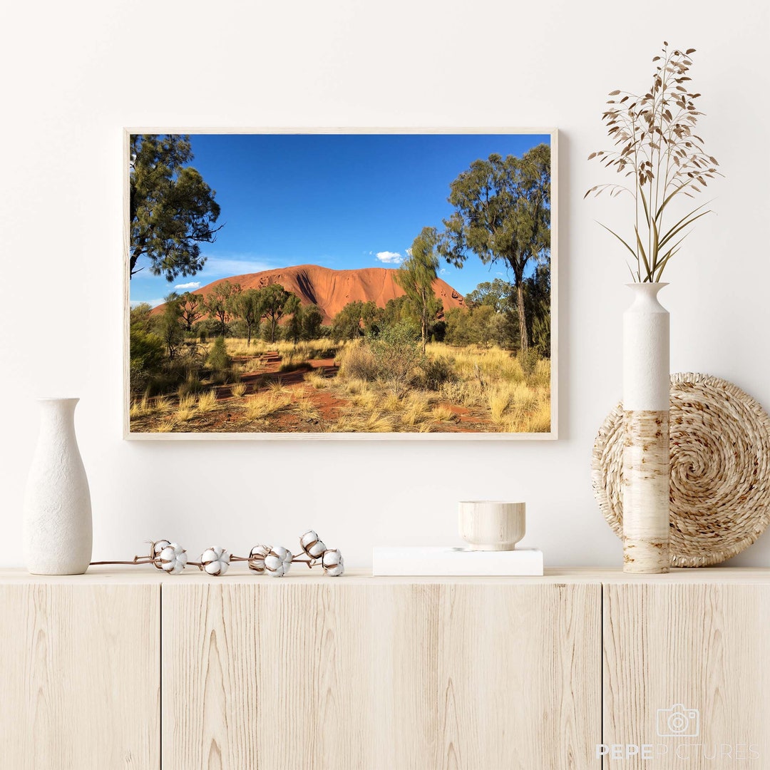 Digital Landscape Print, Australia Landscape Photography, Outback Wall ...
